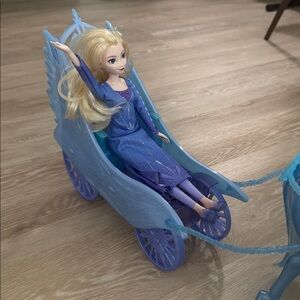 Frozen | Toys | Elsa Horse Carriage With Doll | Poshmark
